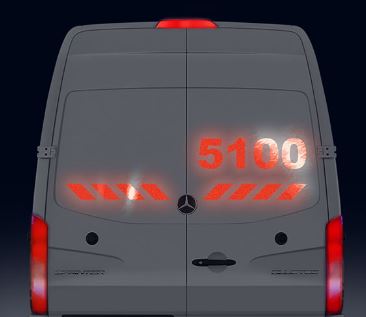 3M 5100R Scotchlite Reflective Graphic Film - Red – Crafter NV