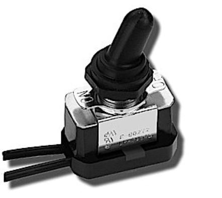 20Amp Toggle Switch with Rubber Boot – Crafter NV